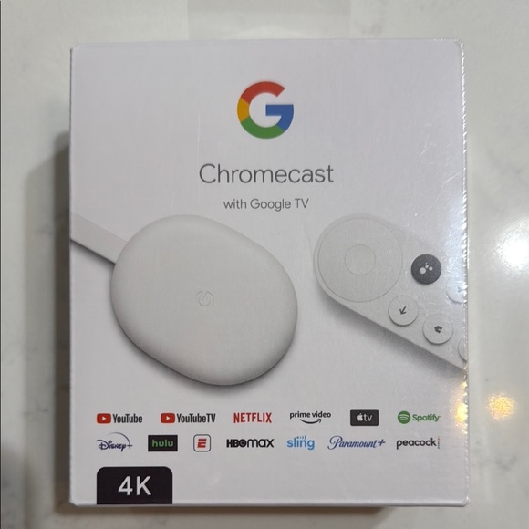 google | Other | 4k Google Chromecast With Google Tv | Poshmark